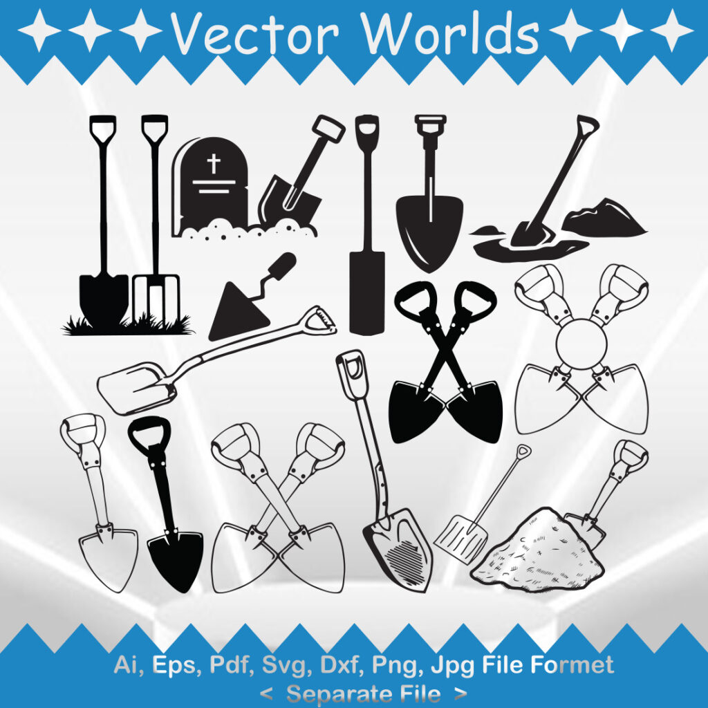 Shovel SVG Vector Design - MasterBundles