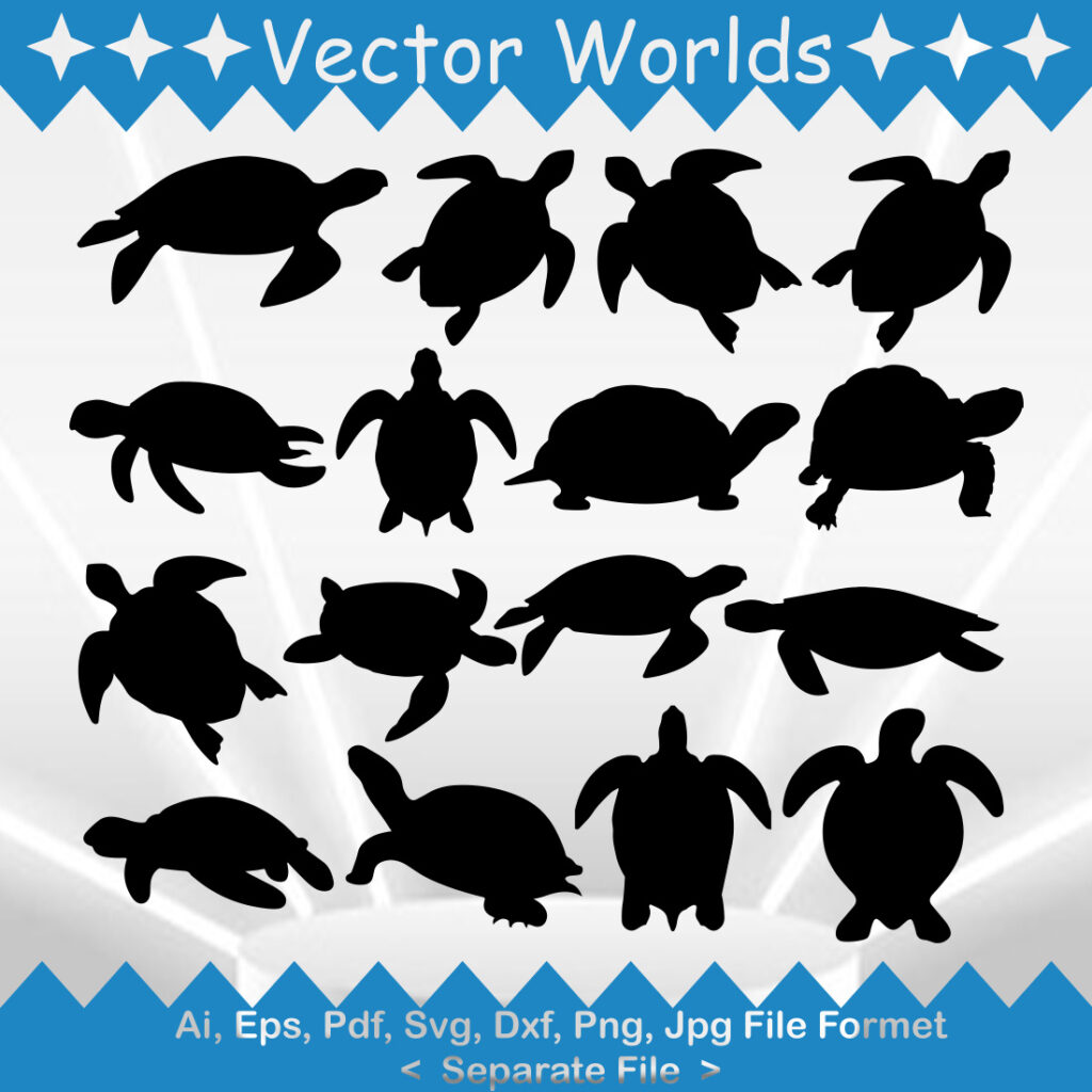 Turtle SVG Vector Design - MasterBundles
