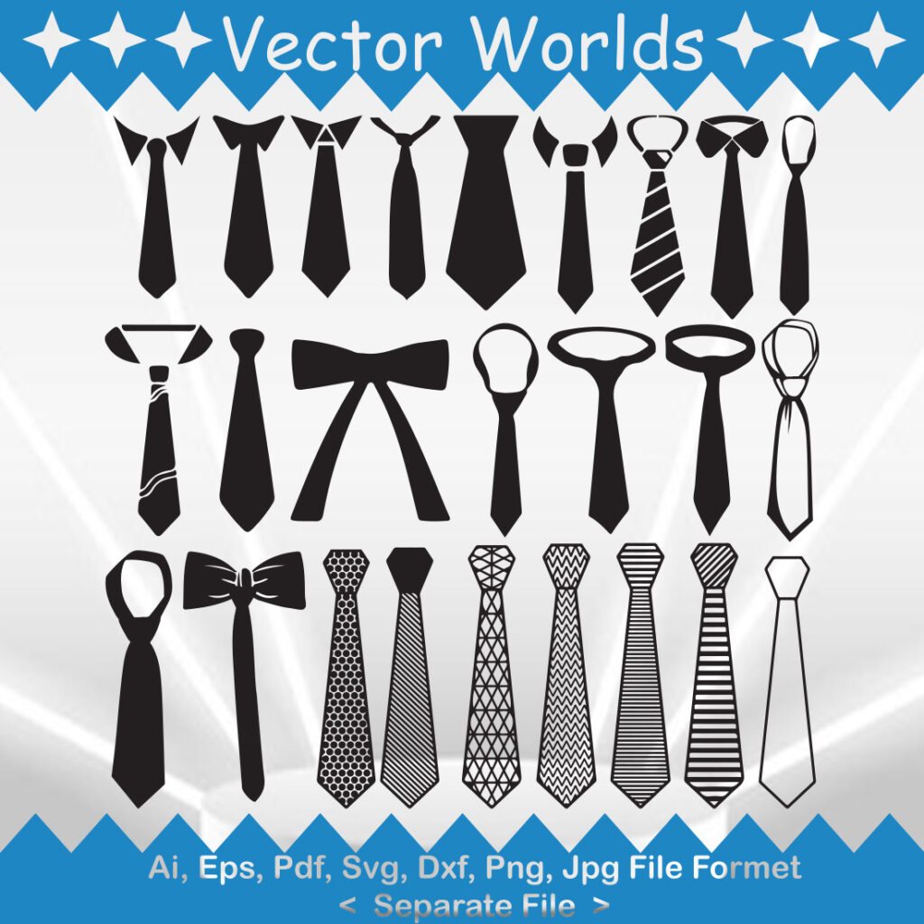 Tie SVG Vector Design - MasterBundles