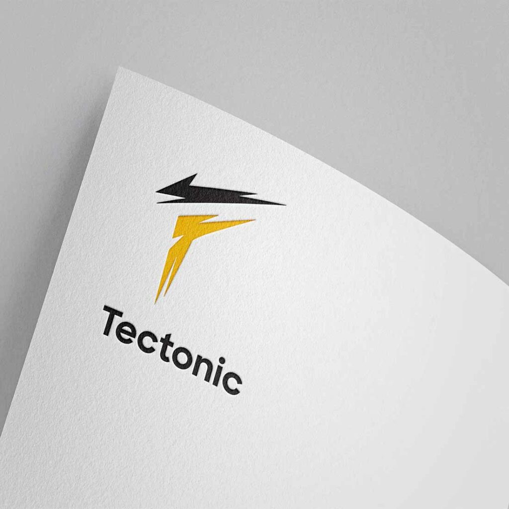 Modern Tectonic Logo Design Template - MasterBundles