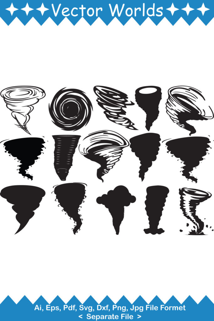 Tornado SVG Vector Design - MasterBundles