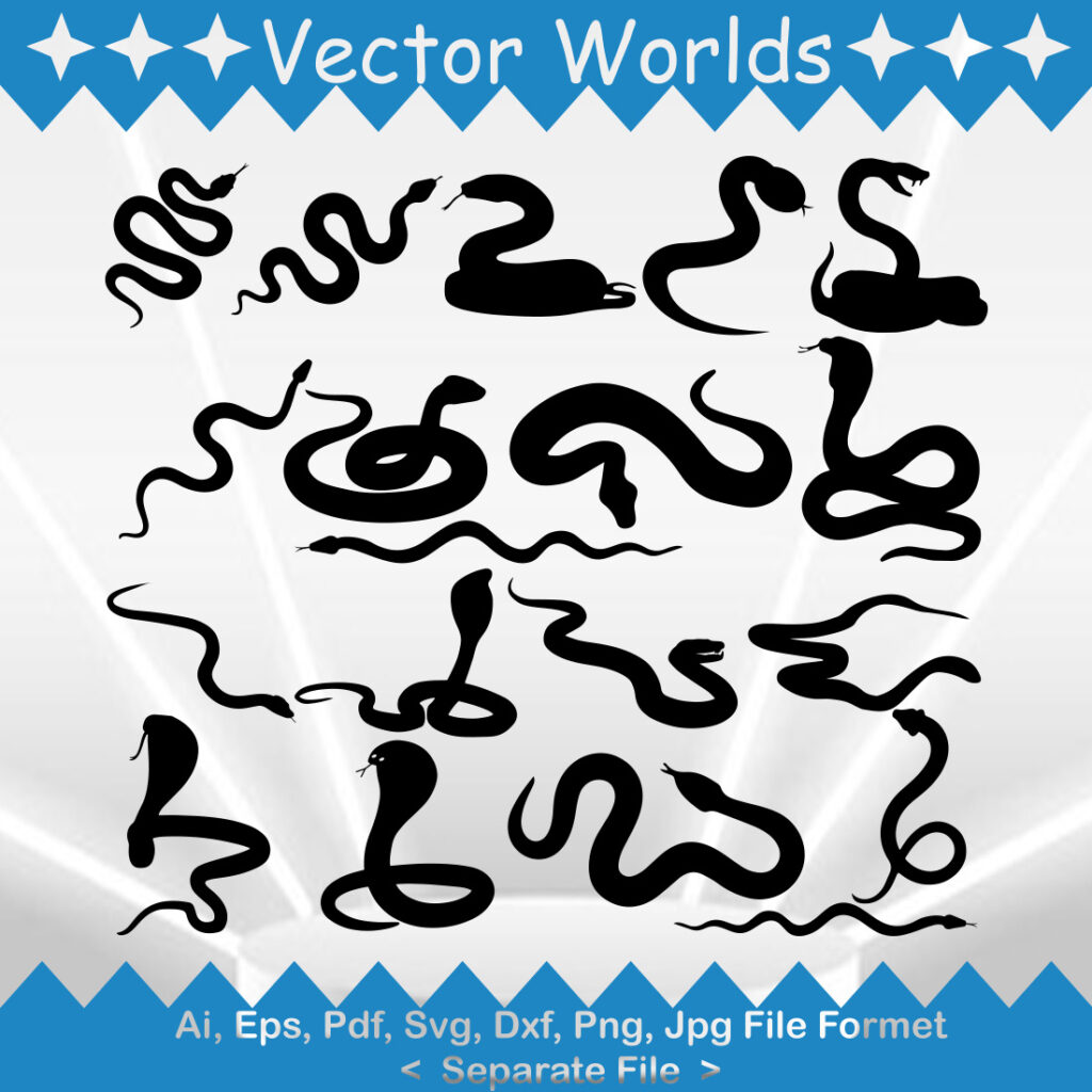 Snake SVG Vector Design - MasterBundles