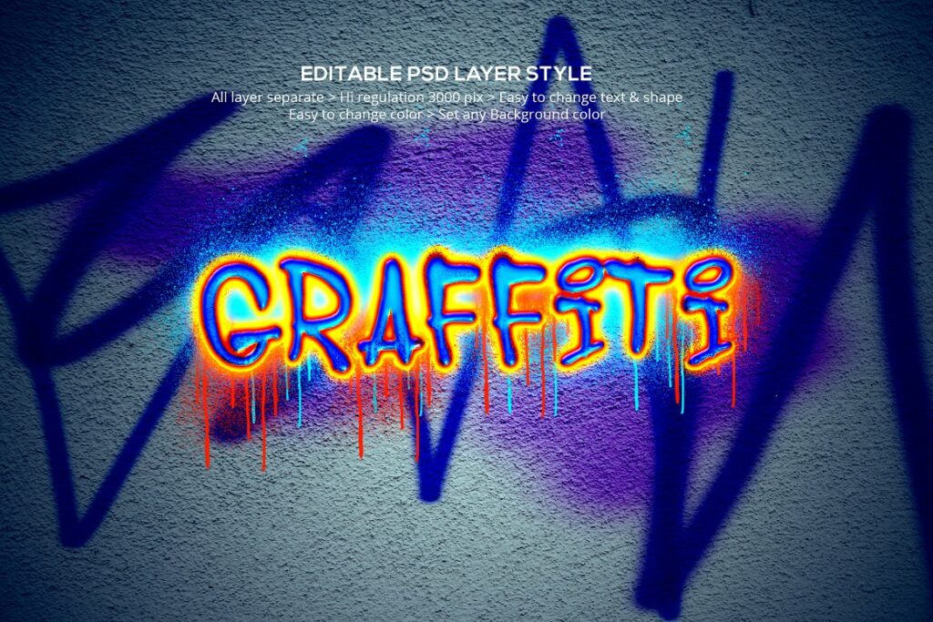 Photoshop Graffiti Text Effect - MasterBundles