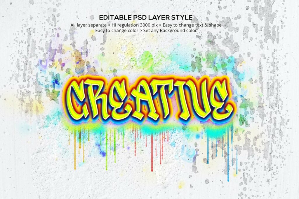 Photoshop Graffiti Text Effect - MasterBundles