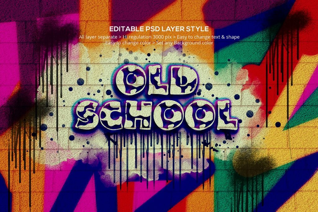 Photoshop Graffiti Text Effect - MasterBundles