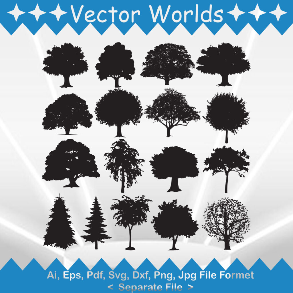 Tree SVG Vector Design - MasterBundles
