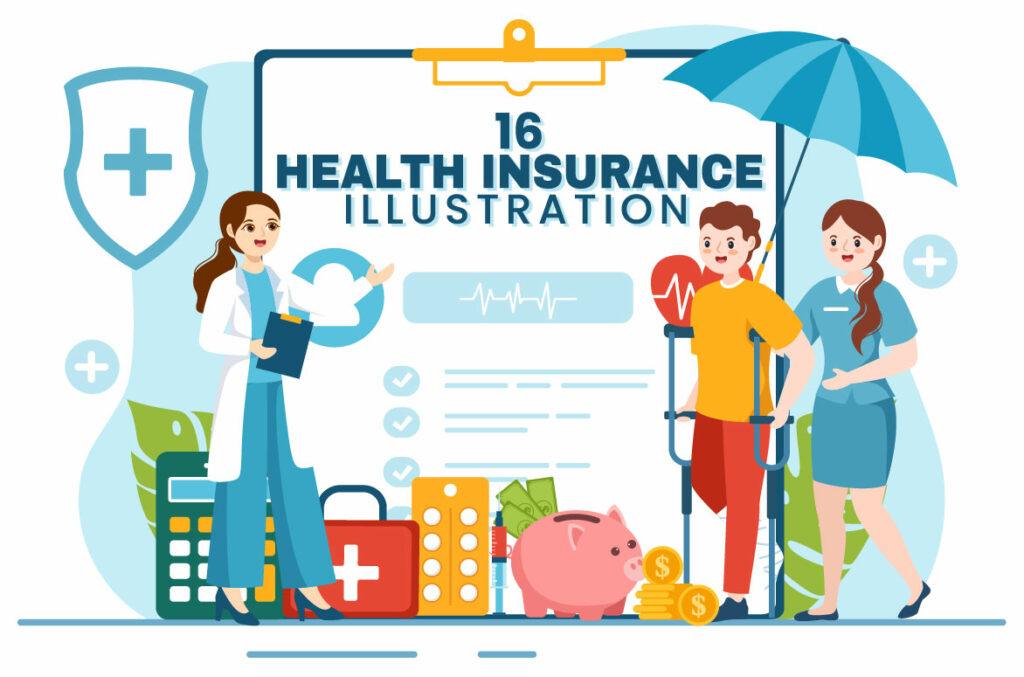 16 Health Insurance Illustration - MasterBundles