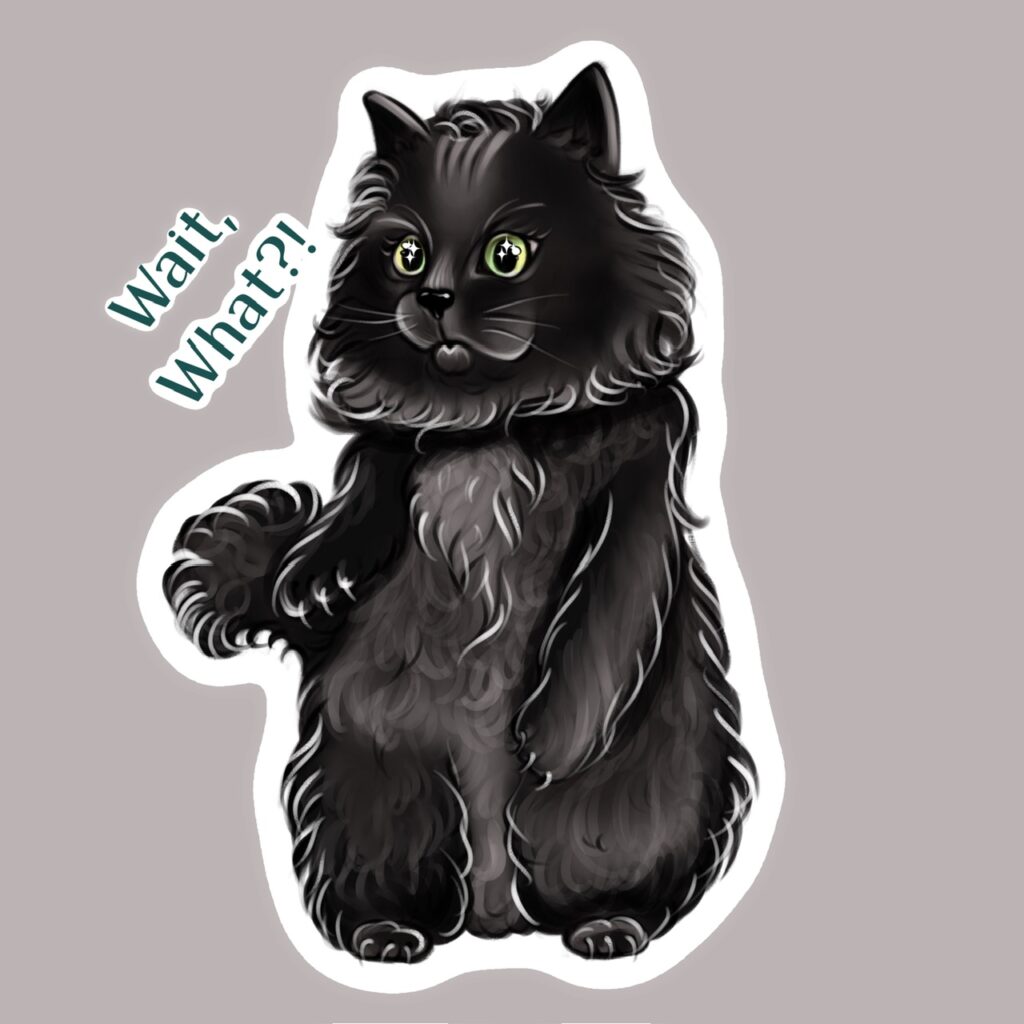 Sticker Pack Cutest Little Cats - MasterBundles