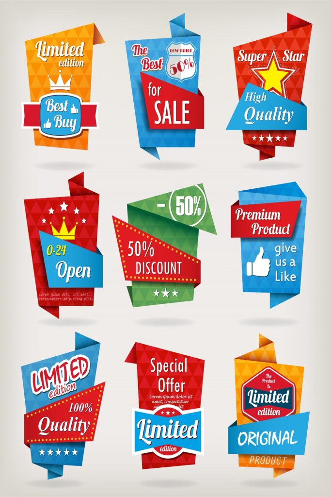labels 3D Design - MasterBundles