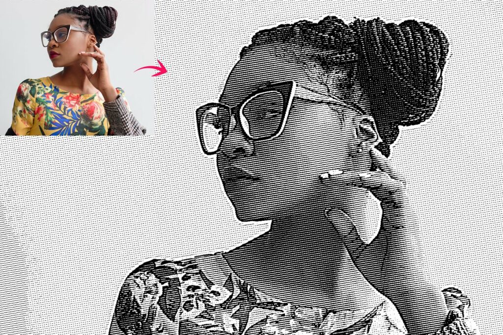 Laser Paint line art Vector Tracing - MasterBundles