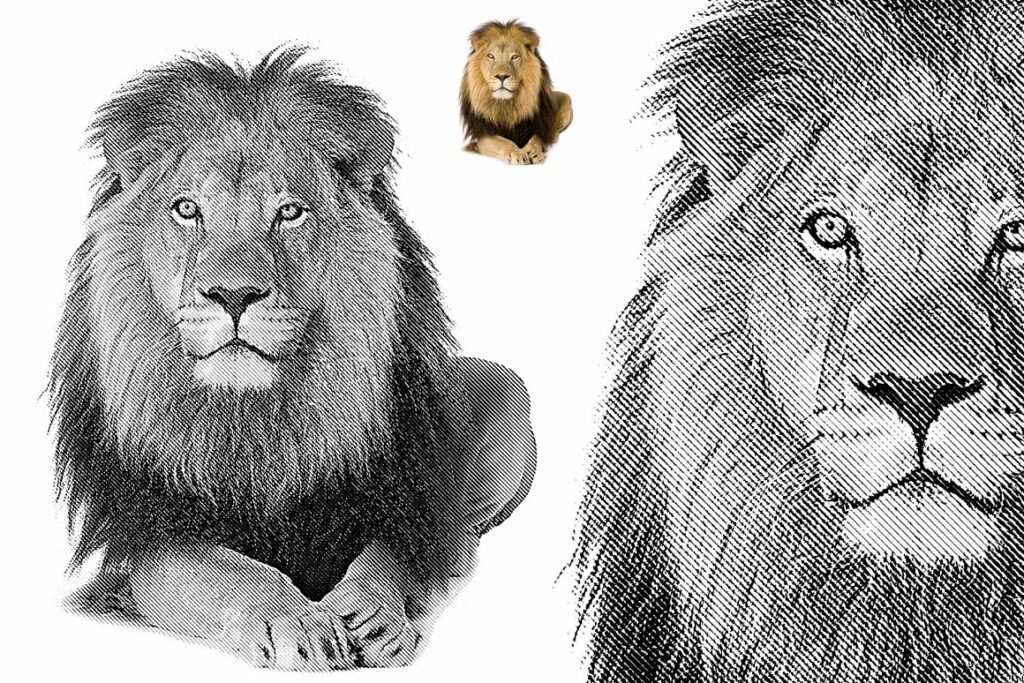 Laser Paint line art Vector Tracing - MasterBundles