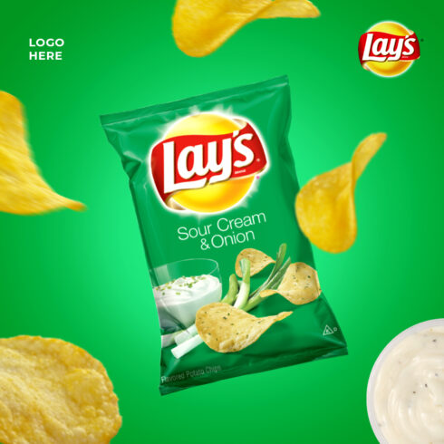 Lays Chips Social media Ad Design / Post Design Instragram / Facebook ...