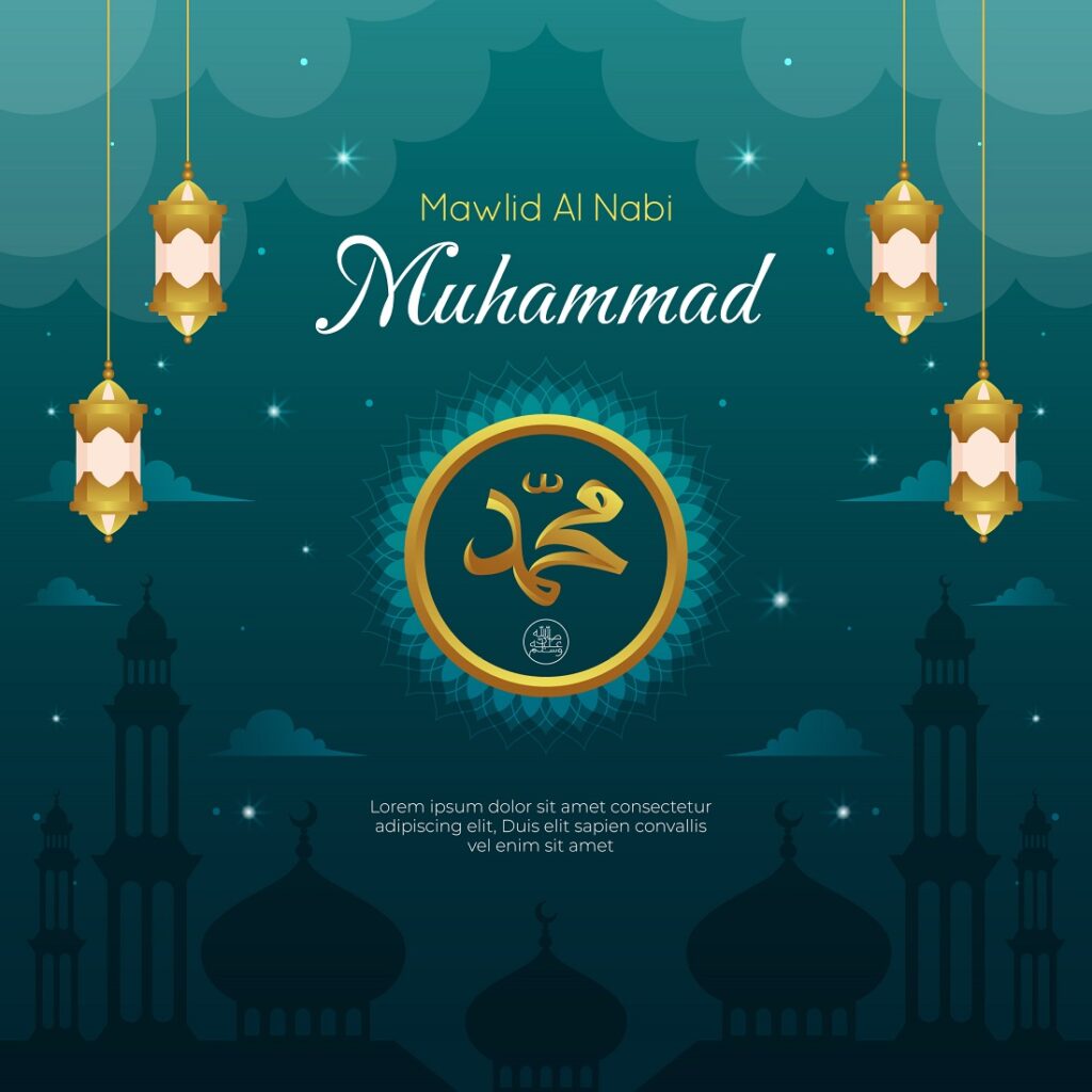 Mawlid al Nabi illustration - MasterBundles