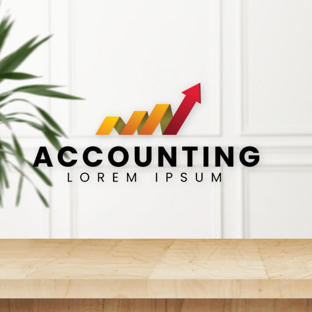Growing Accounting & Financial Logo Template - MasterBundles