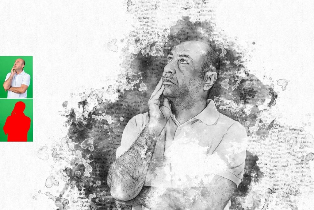 News Paper Ink Art Photoshop Actions - MasterBundles