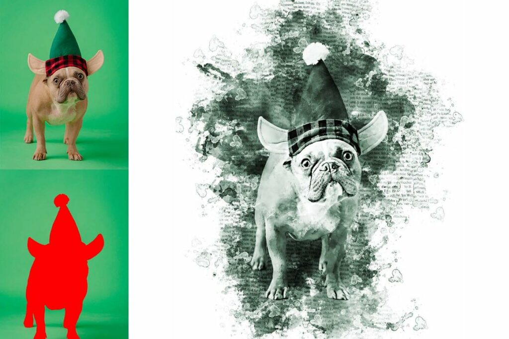 News Paper Ink Art Photoshop Actions - MasterBundles