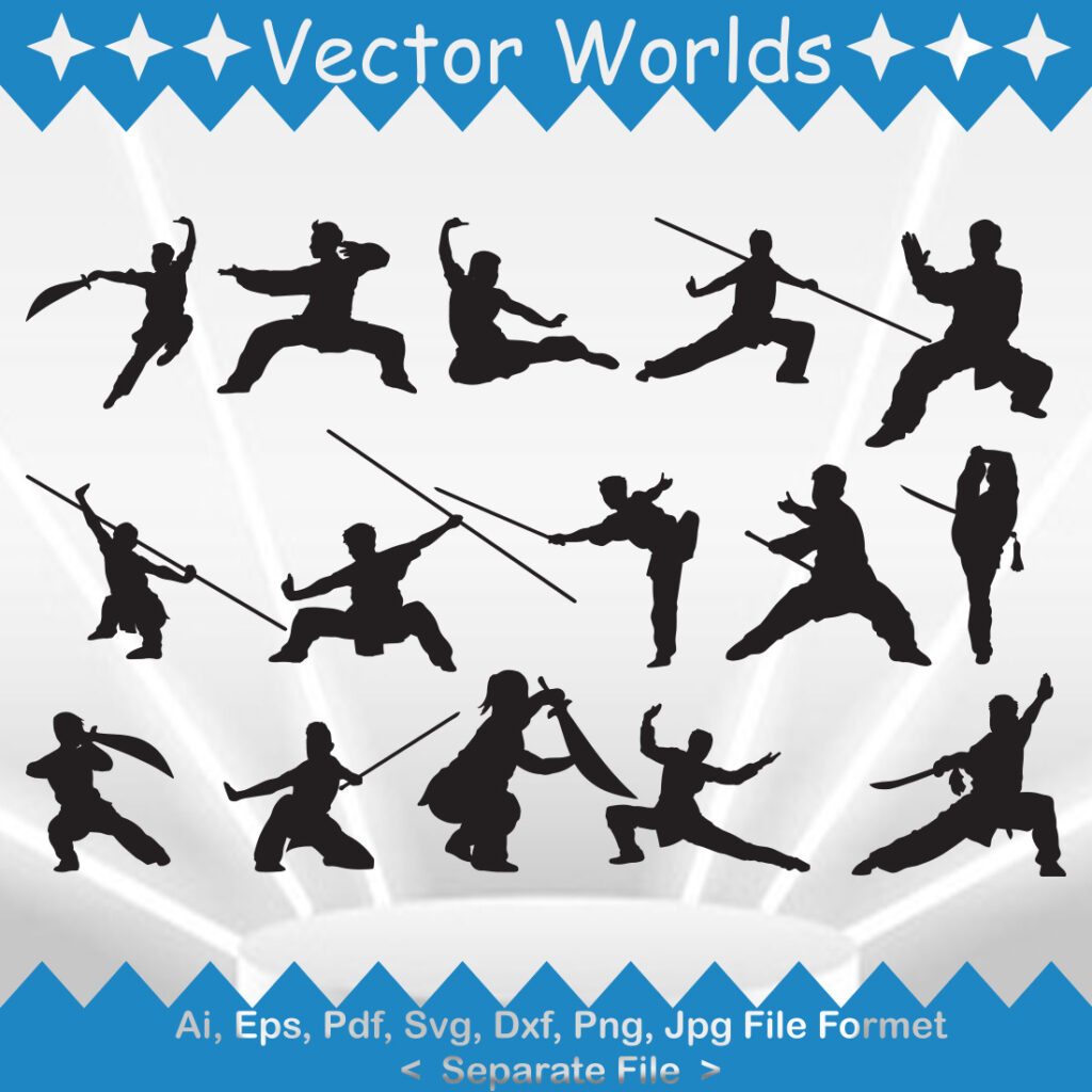 Wushu SVG Vector Design - MasterBundles