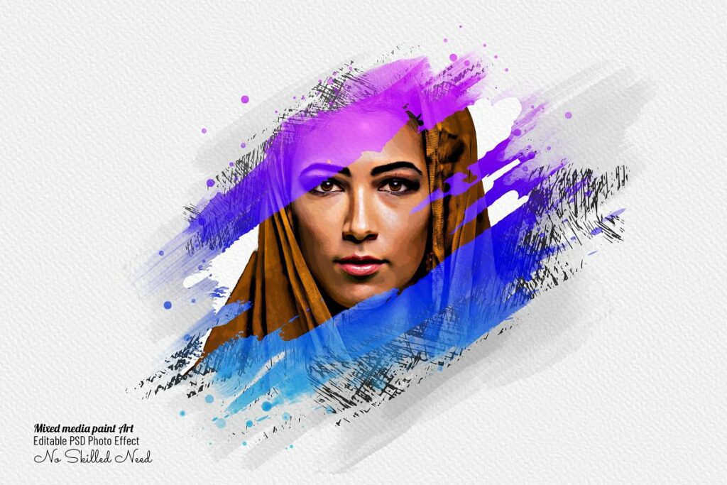 Stunning Portrait Effect for Photo - MasterBundles