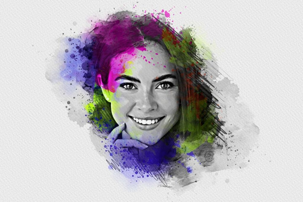 Stunning Portrait Effect for Photo - MasterBundles