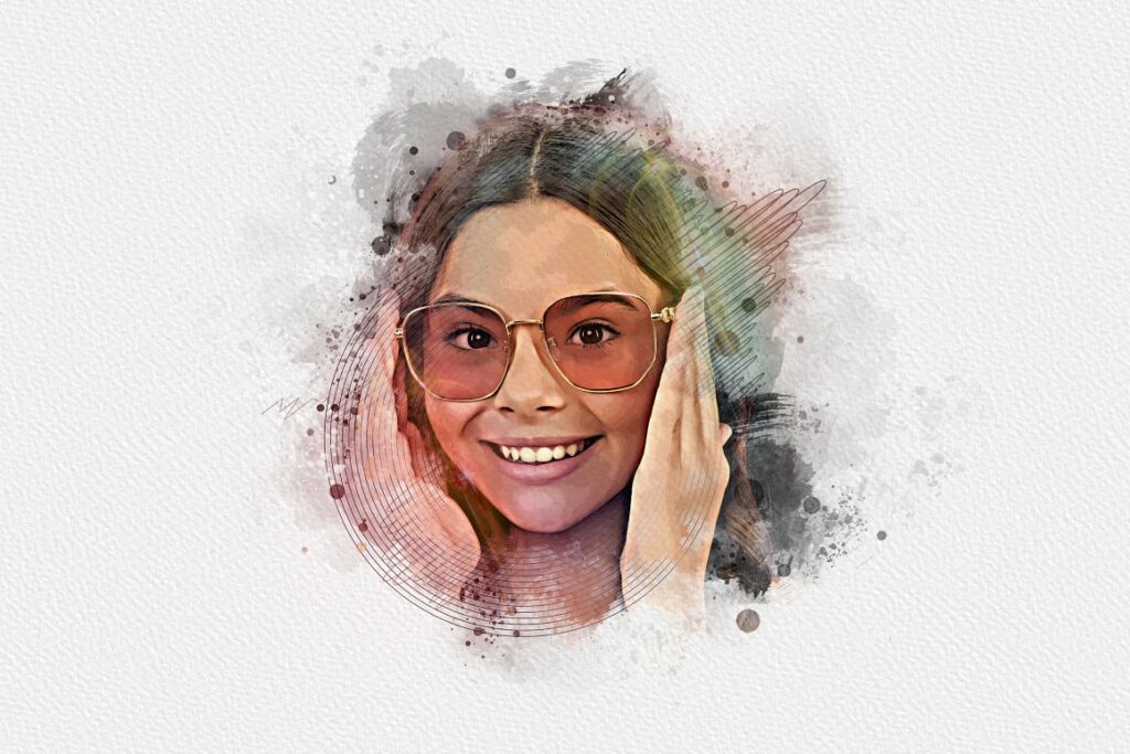 Easy Portrait Drawing Photo Effect - MasterBundles