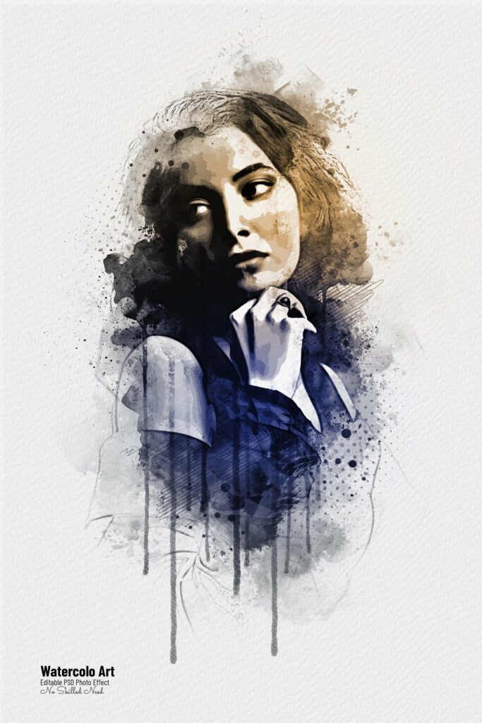 Pantograph Portrait Photo Effect - MasterBundles