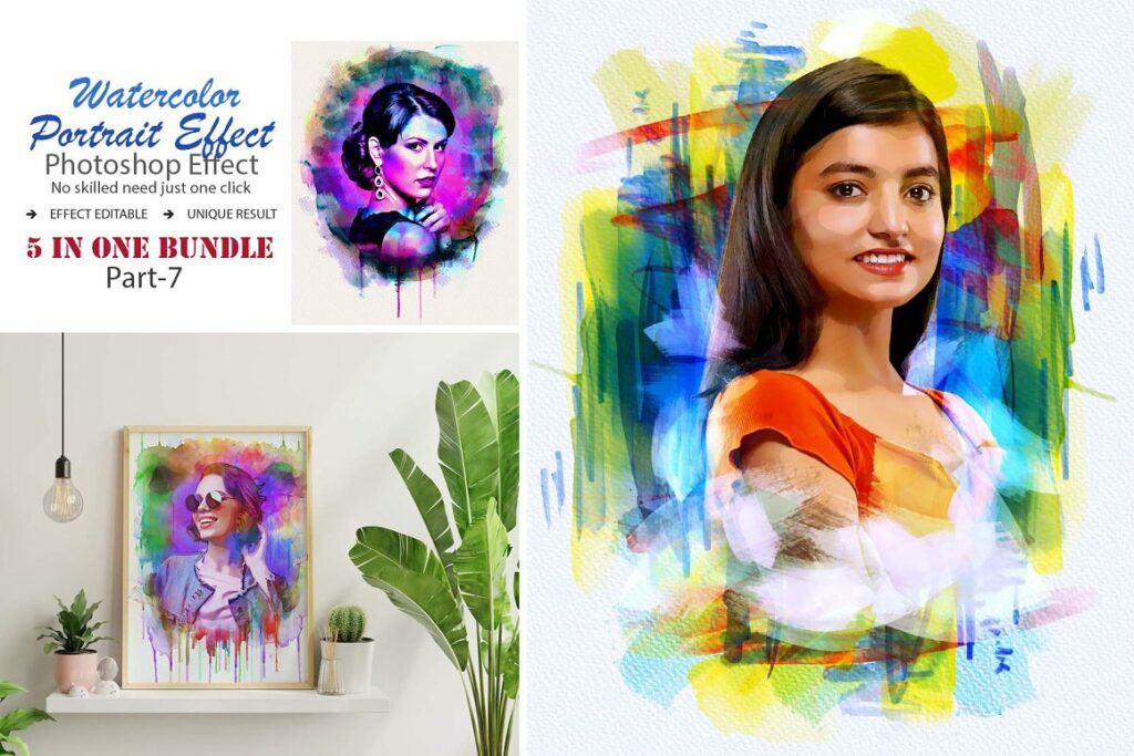 Photoshop Photo Effect Template - MasterBundles