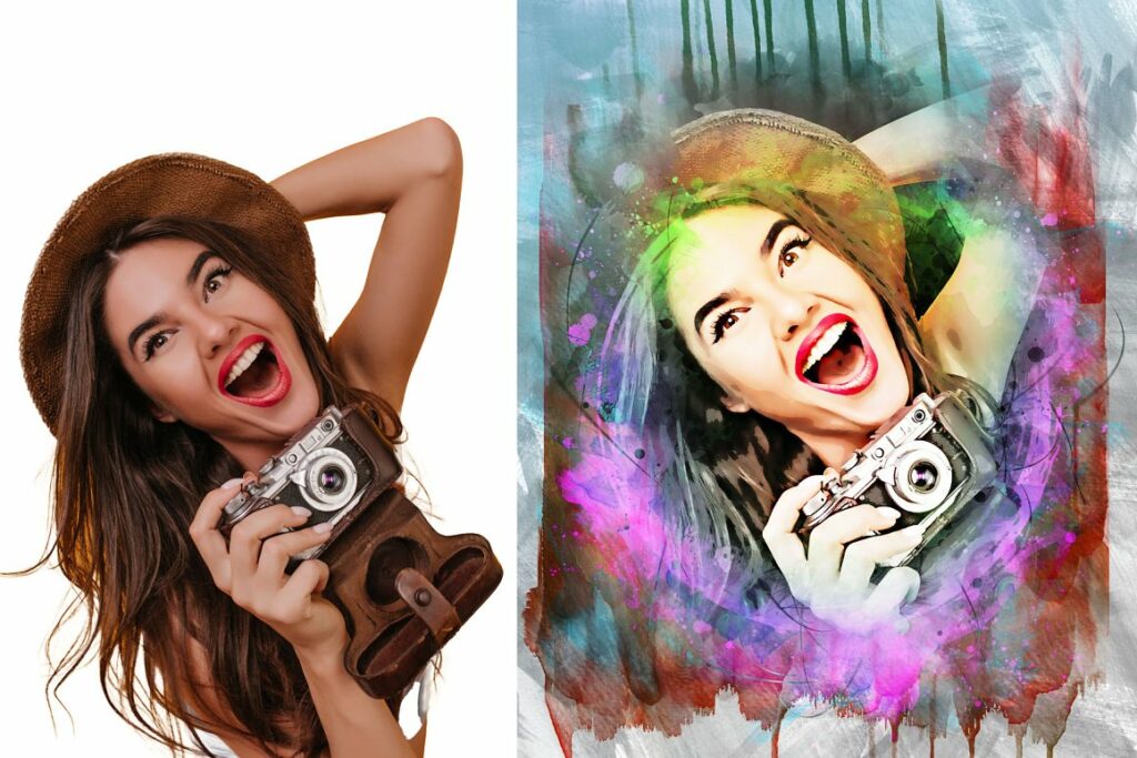 Photoshop Photo Effect Template - MasterBundles