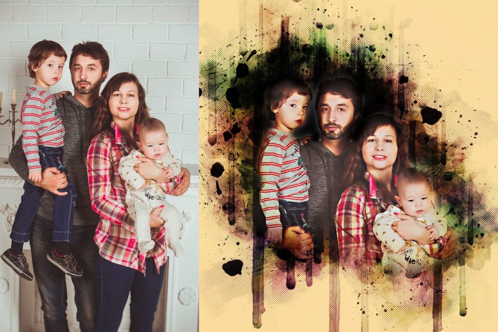 Poster Effect Photoshop Actions - MasterBundles