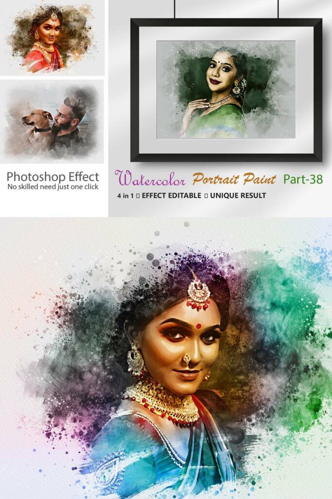 Modern photoshop photo effect - MasterBundles