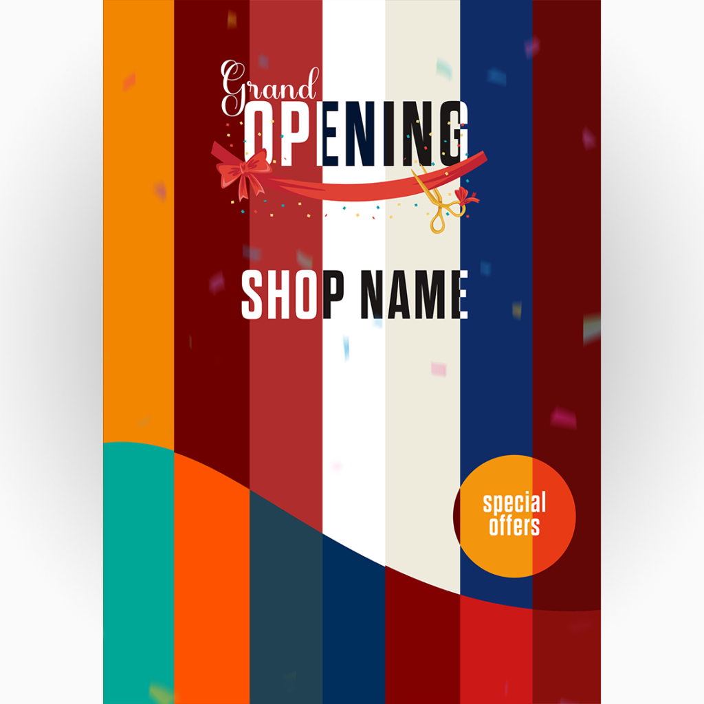 Grand opening Templates