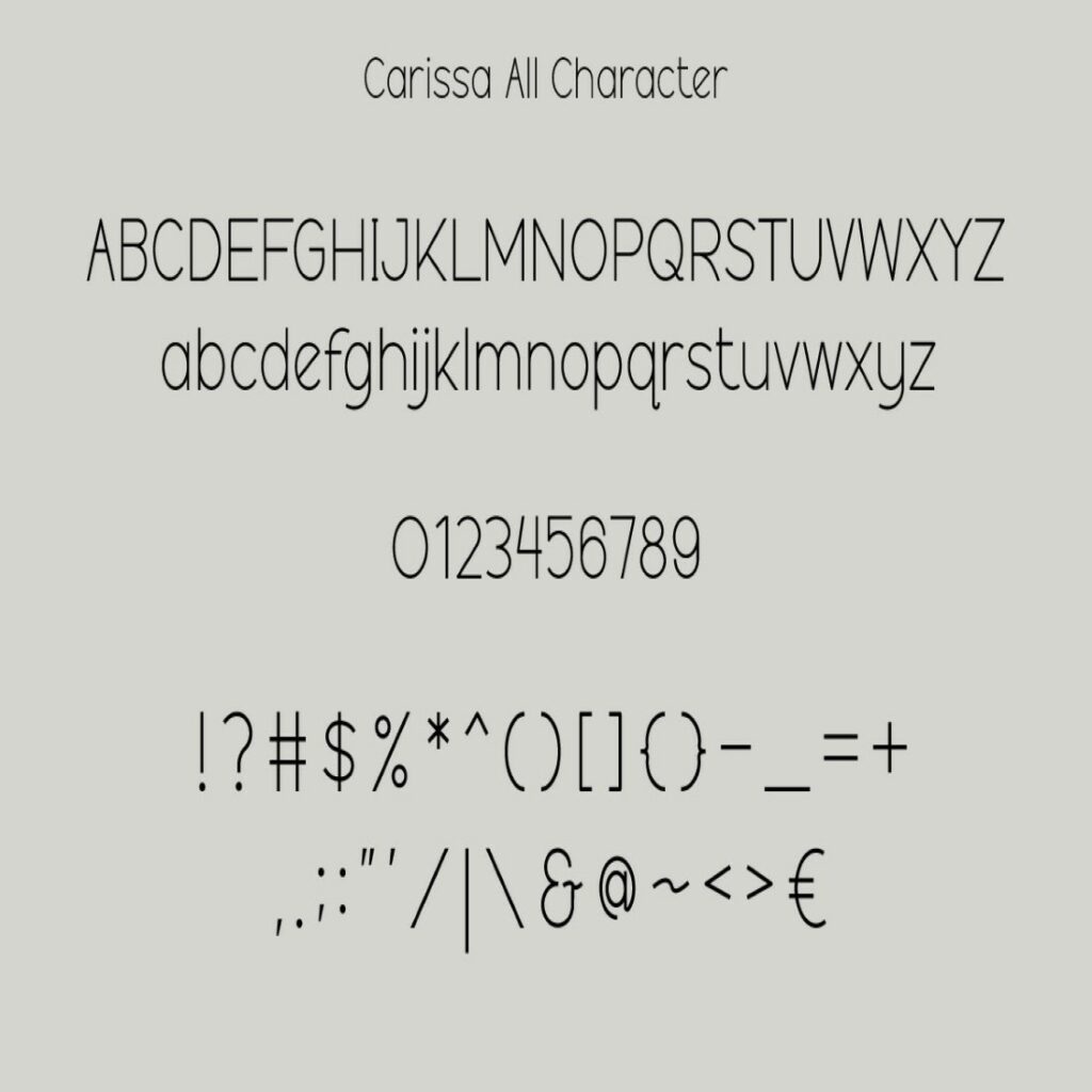 Carissa Font - MasterBundles