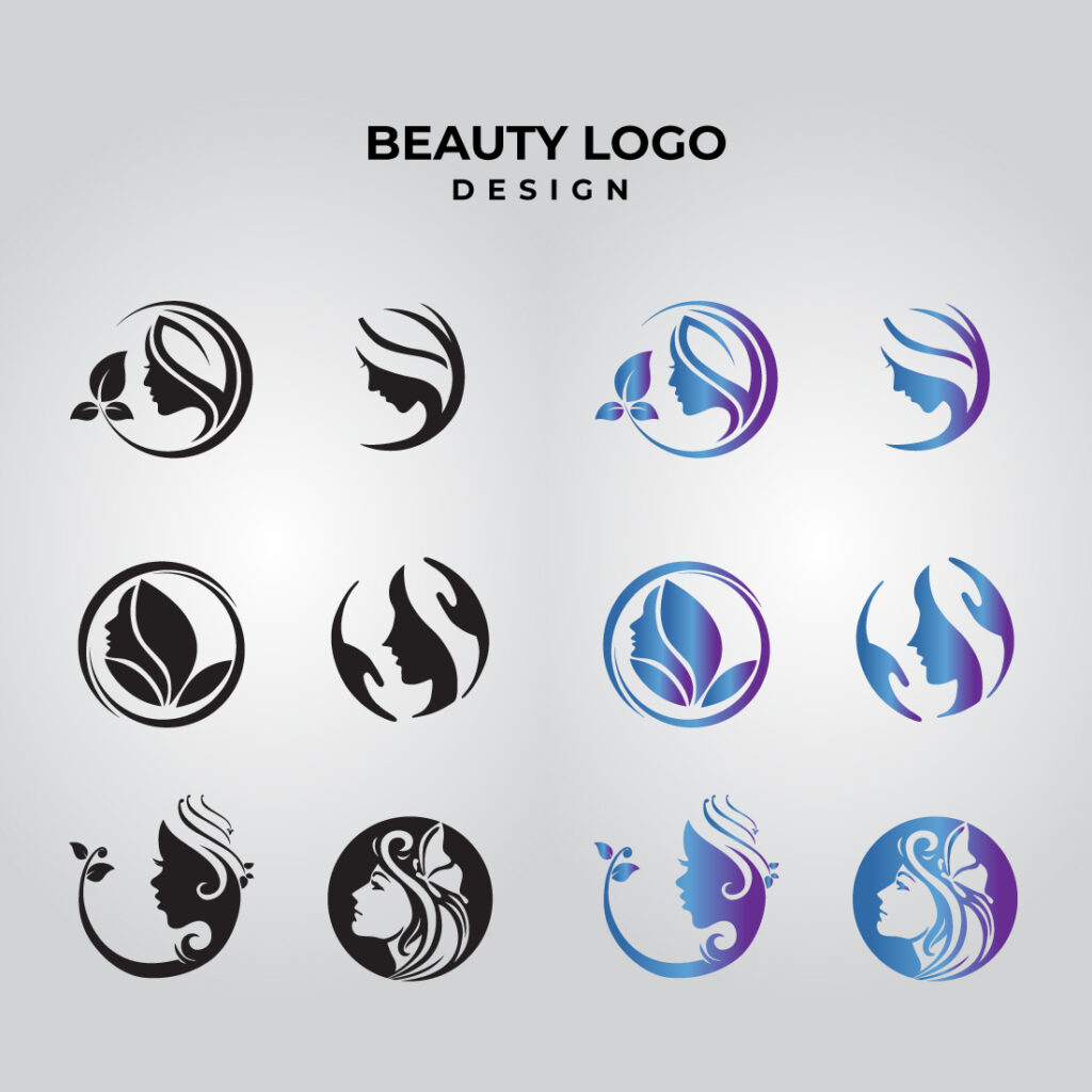 Beauty Logo - MasterBundles
