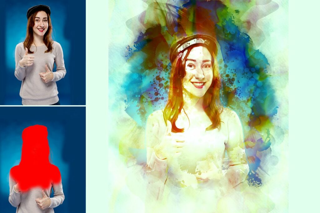 PRO Portrait Paint Effect - MasterBundles