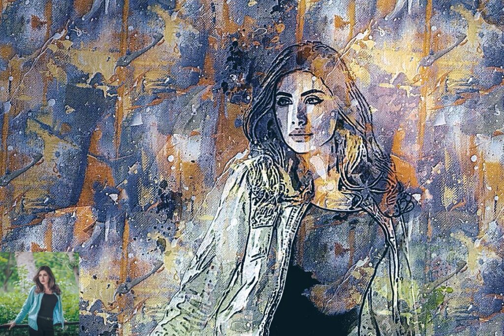 Realistic Canvas Oil Art - MasterBundles