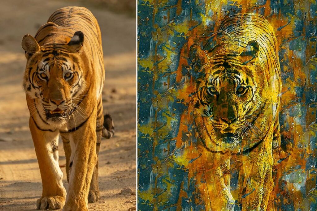 Realistic Canvas Oil Art - MasterBundles