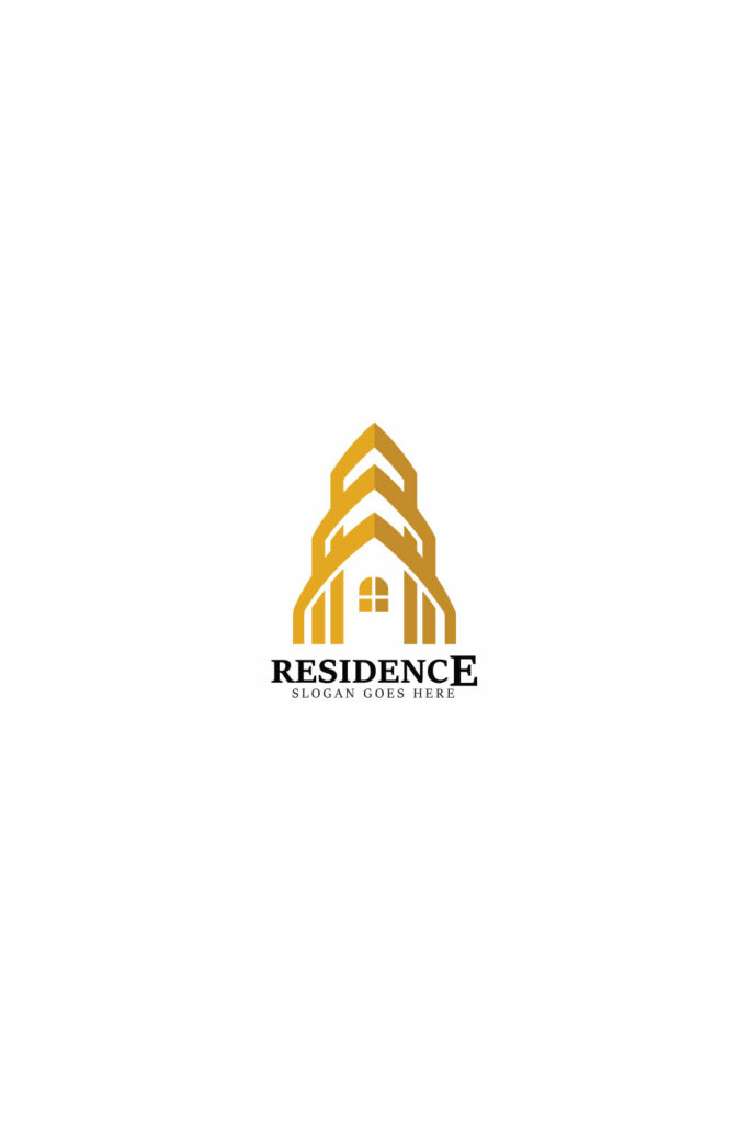 Residence logo design illustration - MasterBundles