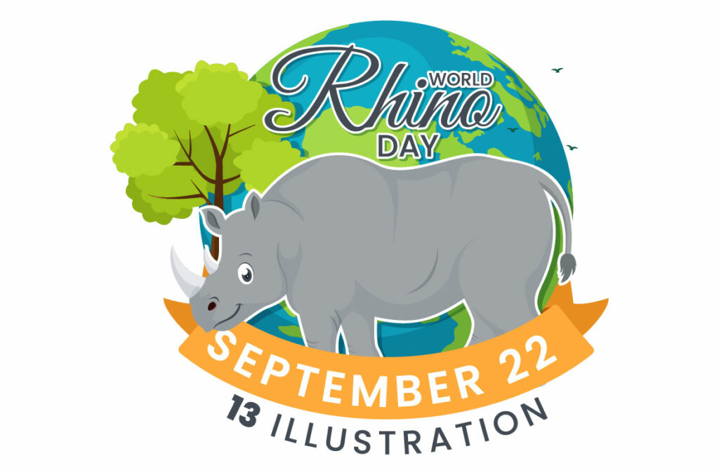13 World Rhino Day Vector Illustration - MasterBundles