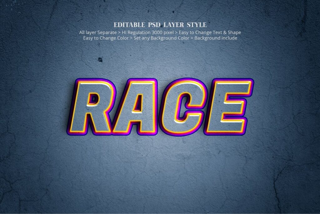Photoshop Dynamic Text Effect - MasterBundles