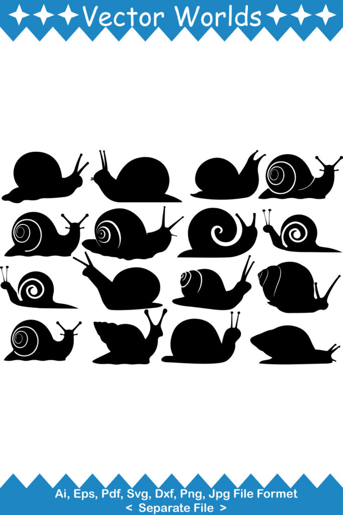 Snail SVG Vector Design - MasterBundles