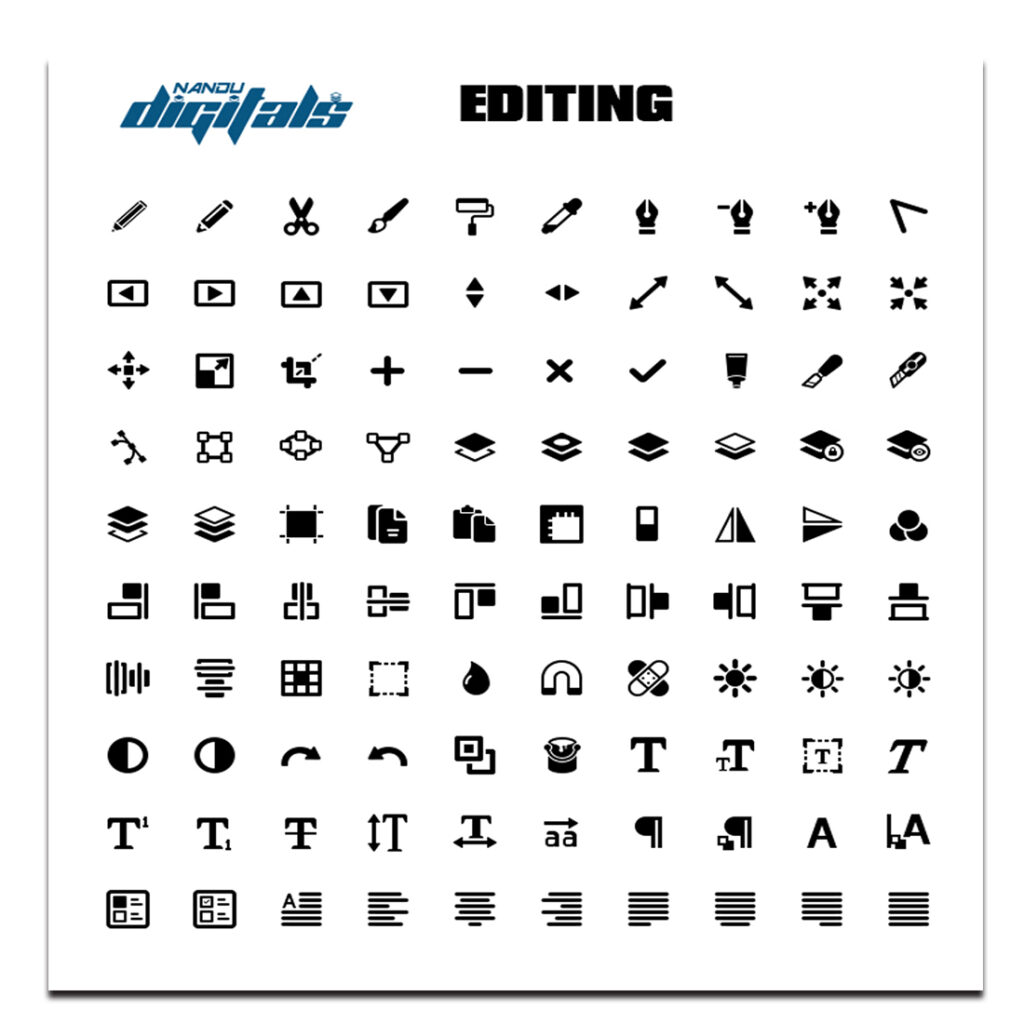 4000+ Mega Material shape Design Icons Bundle pack - MasterBundles