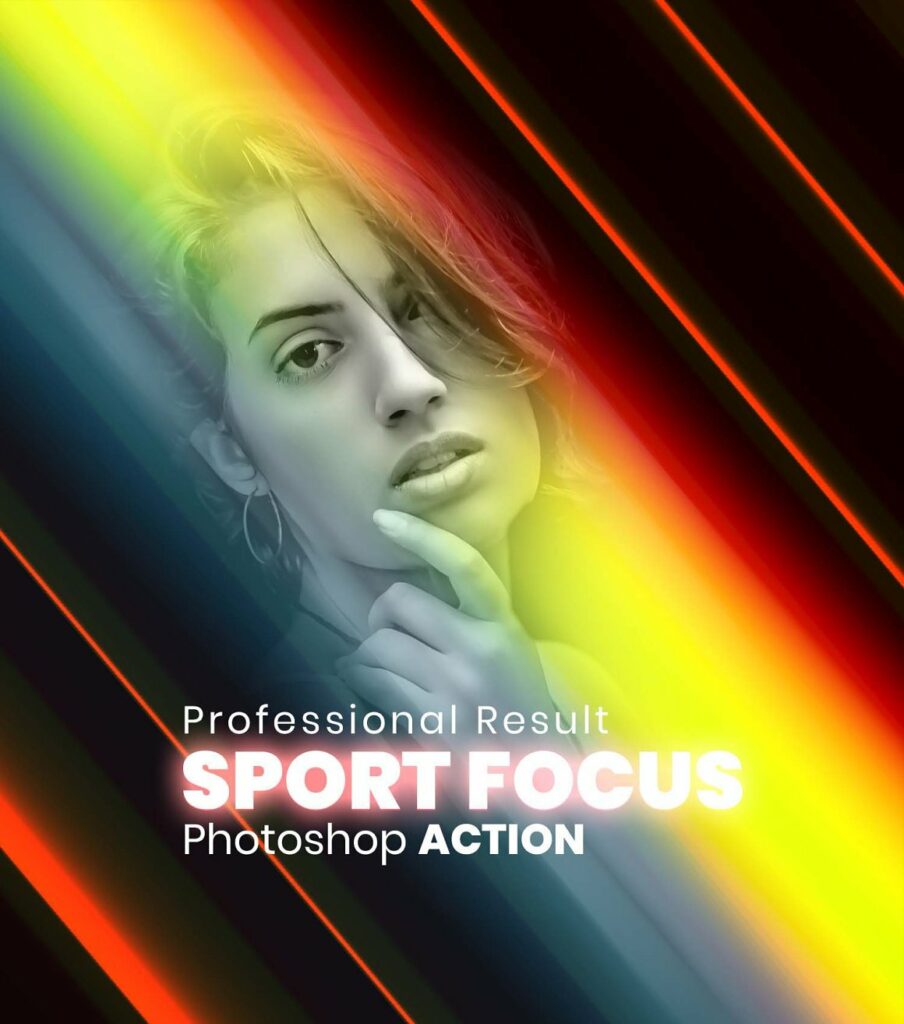 Sport Focus Photoshop Action - MasterBundles