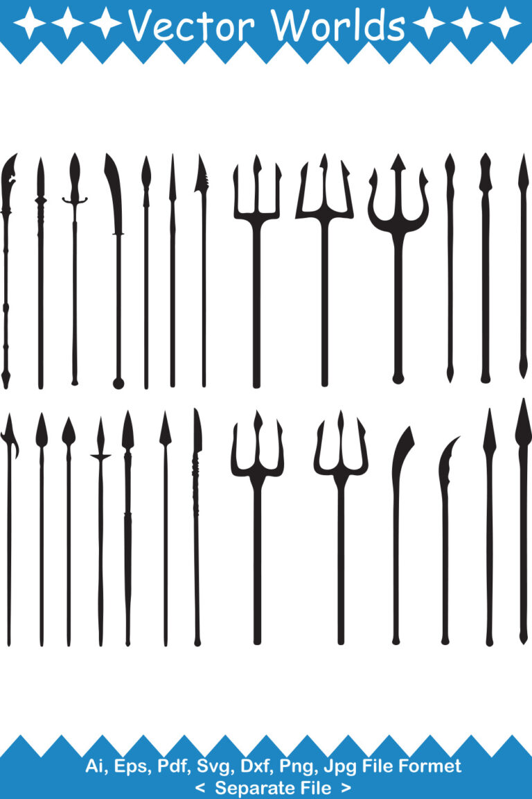 Spear SVG Vector Design - MasterBundles