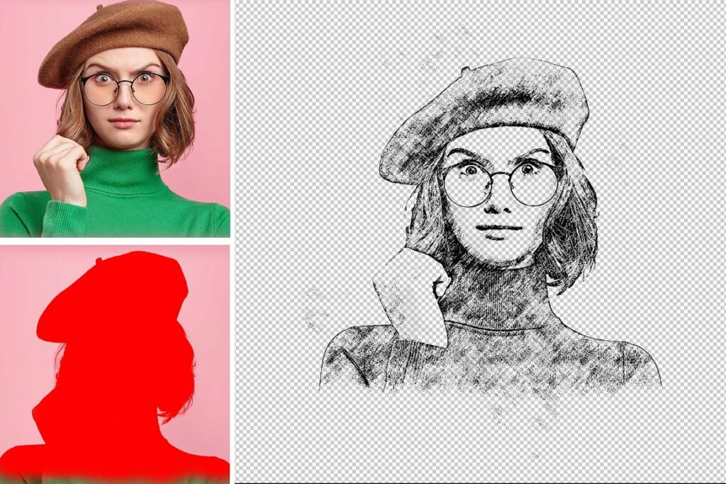 Texture Portrait Tracing Plugin - MasterBundles
