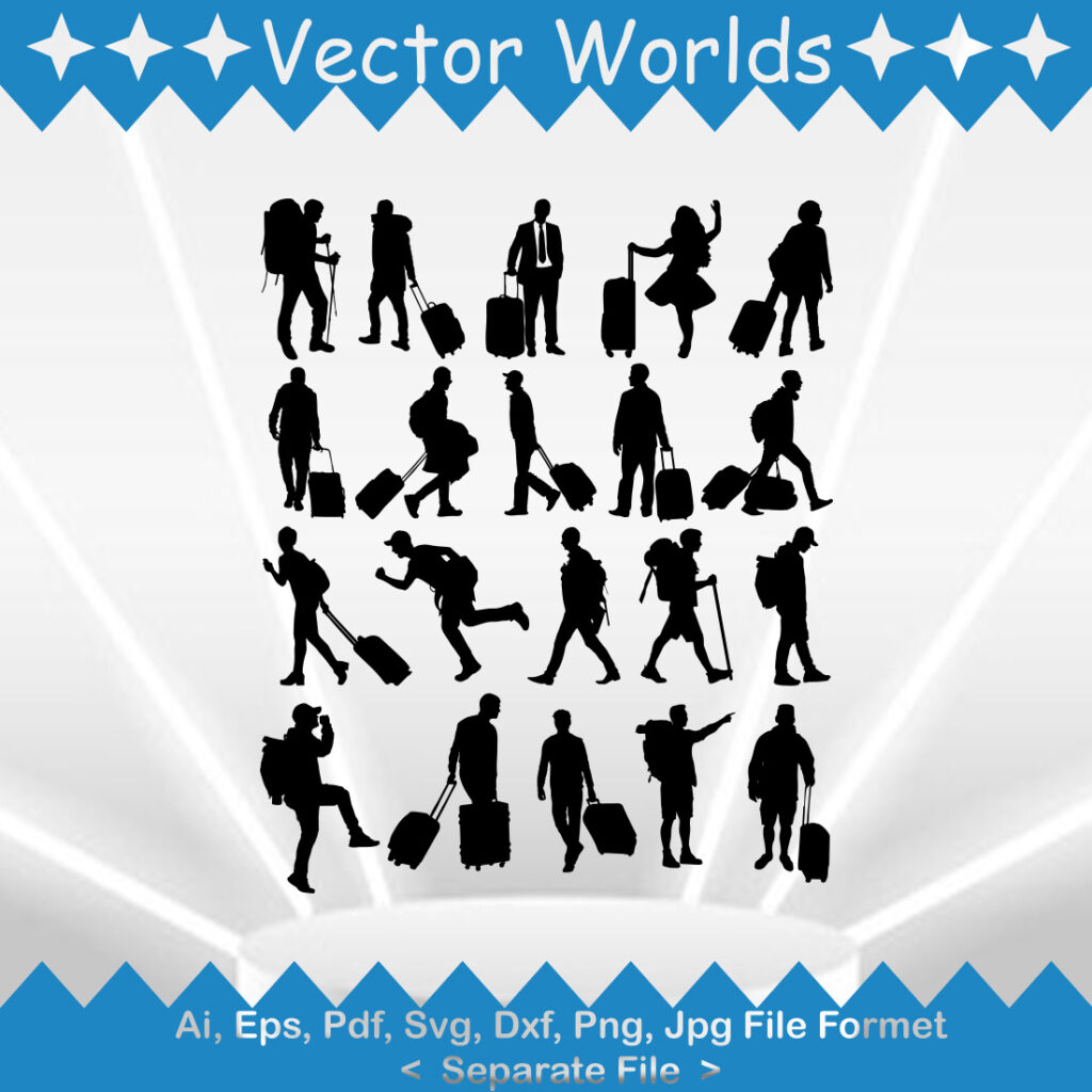 Traveler SVG Vector Design - MasterBundles