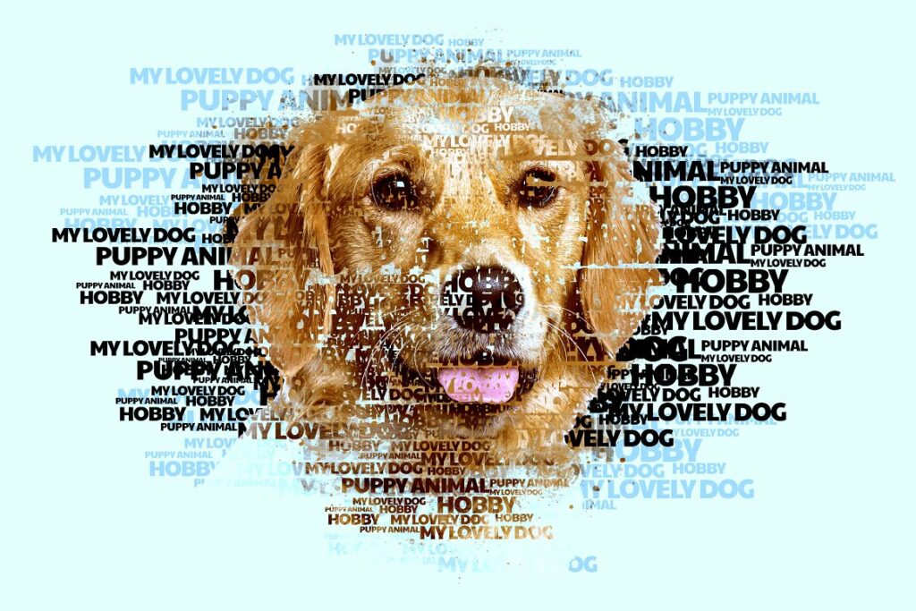 Creative Typographic Portrait Effect - MasterBundles