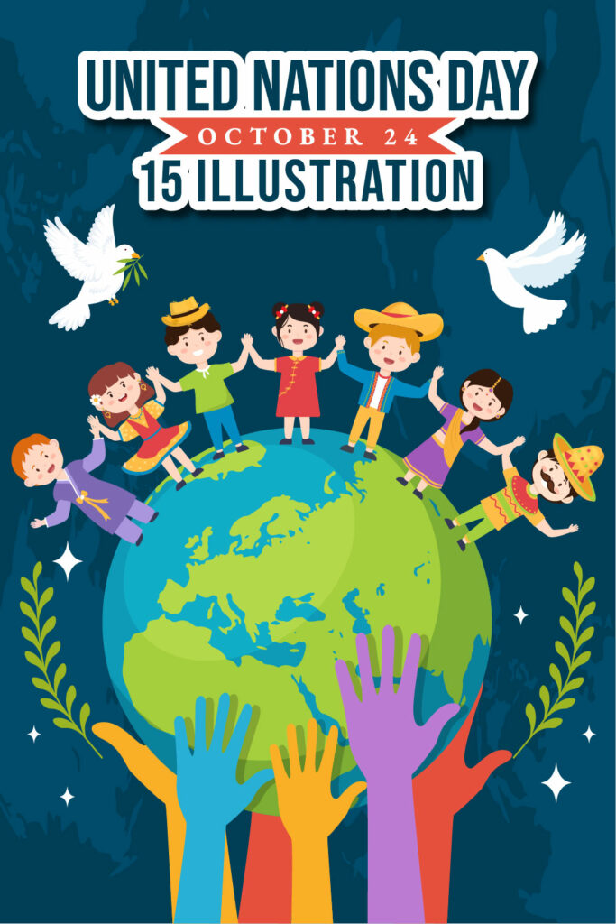 15 United Nations Day Illustration - MasterBundles