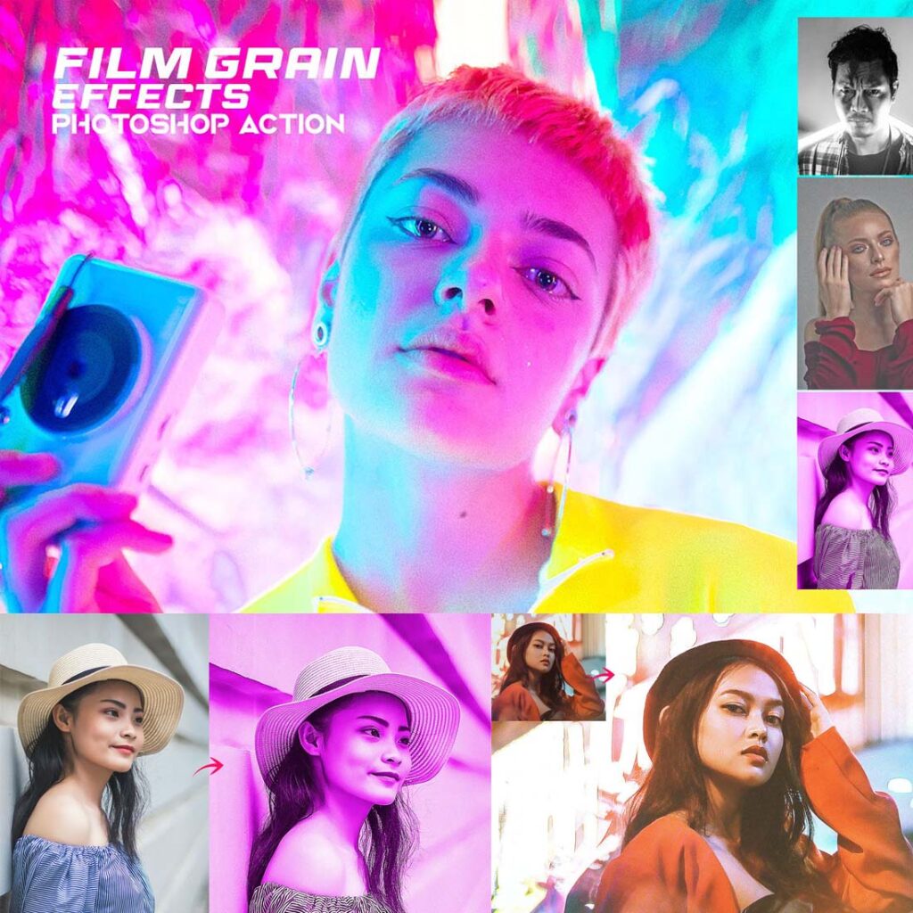 Film Grain Effects - MasterBundles