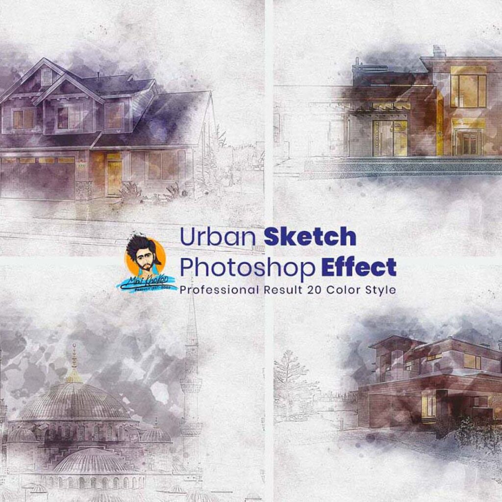 Urban Sketch Photoshop Effect - MasterBundles