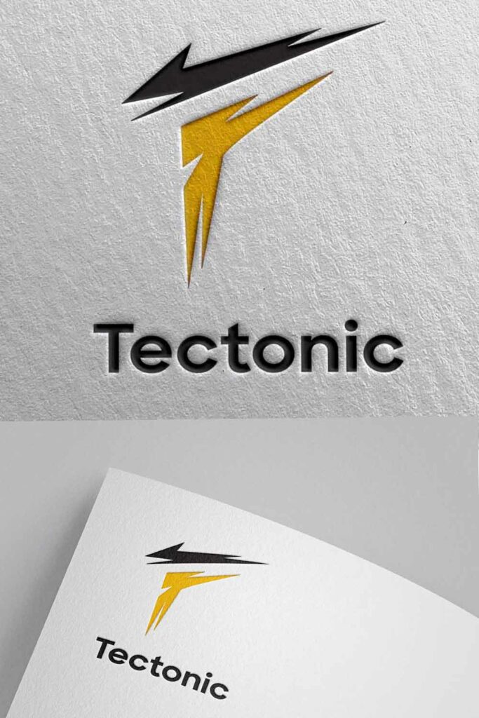 Modern Tectonic Logo Design Template - MasterBundles