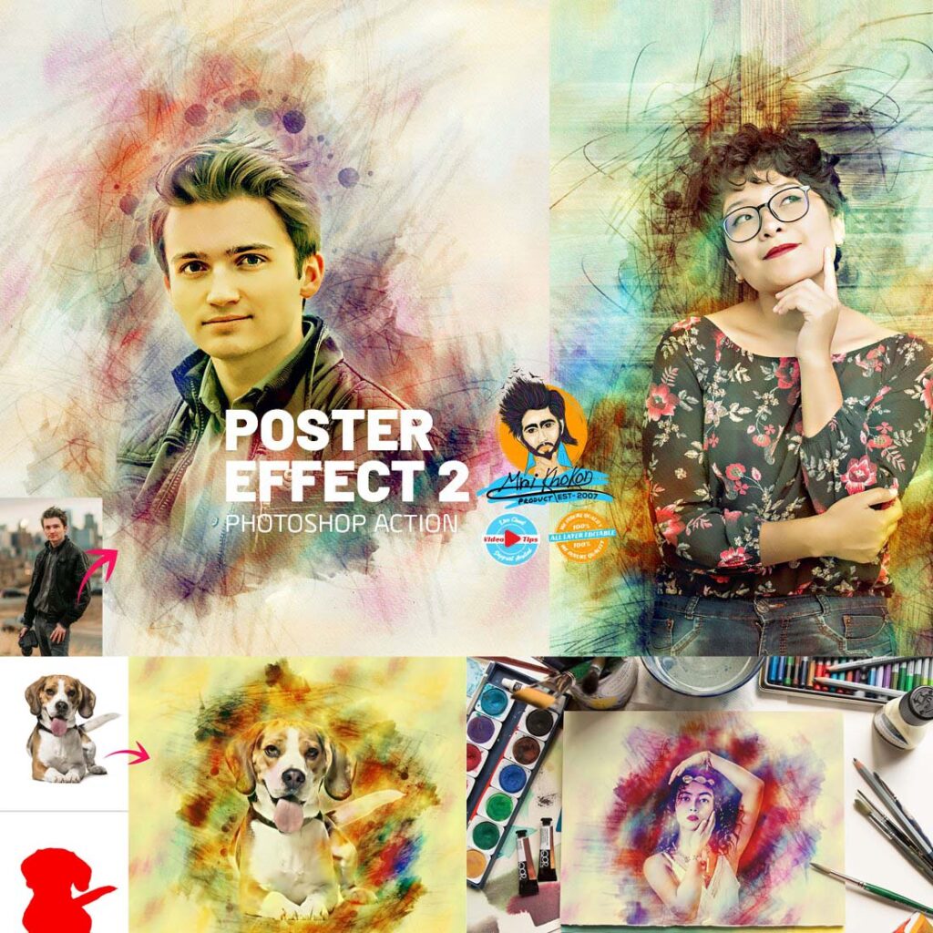 Photoshop Poster Effect - MasterBundles